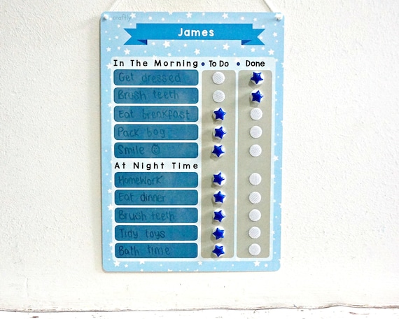 Autism Kids Kids Behaviour Morning Routine Evening Routine Chores Chart ...