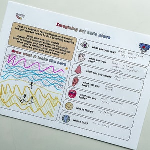 Safe Place Coping Activity for Children and Adults, Therapist Resources ...