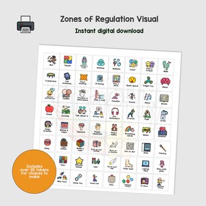Zones of Regulation Resources for Teachers, Digital Download ZOR ...