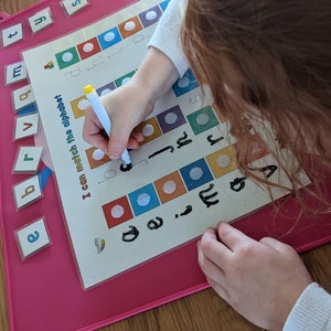 Alphabet Matching Activity, Digital Download, Activity for Toddlers ...