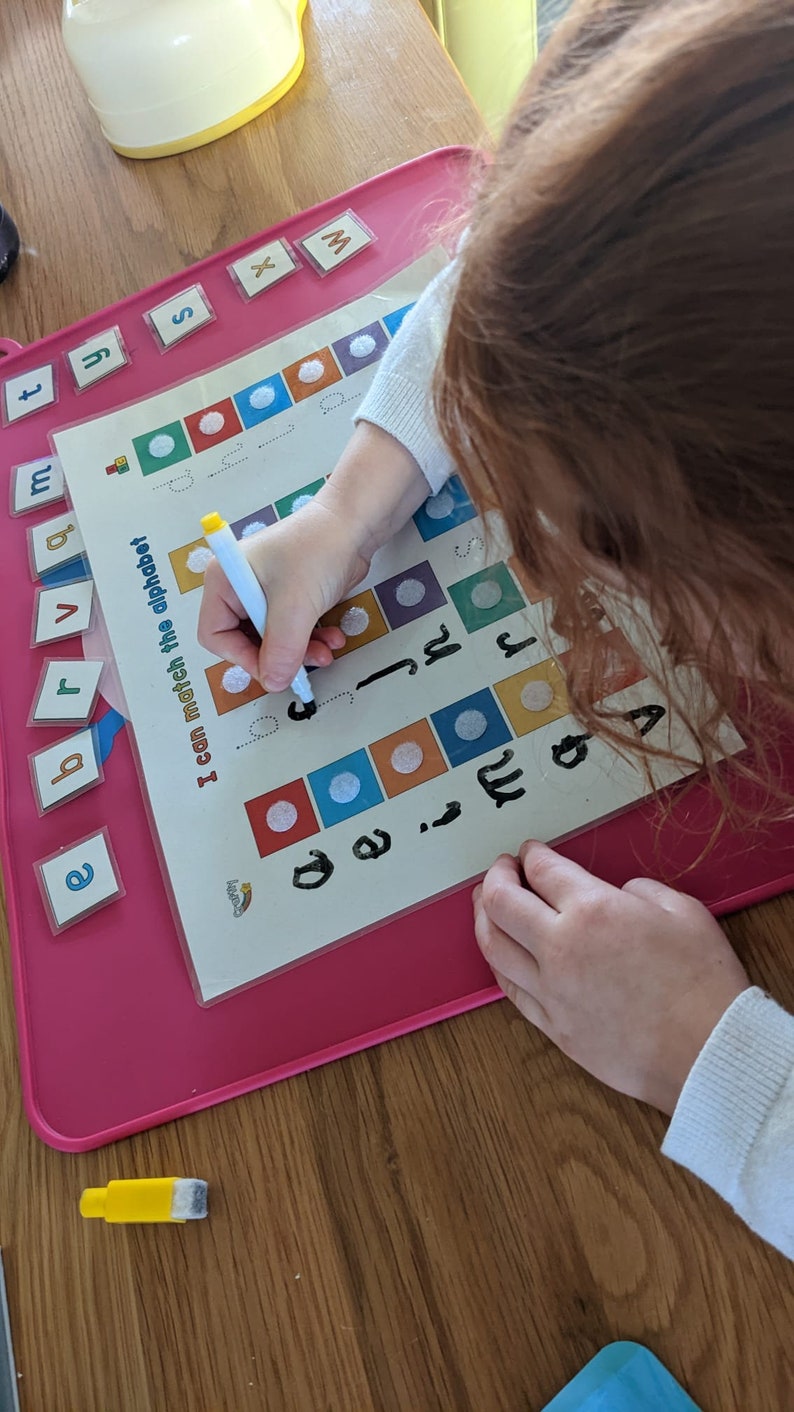 Alphabet Matching Activity Digital Download Activity for - Etsy
