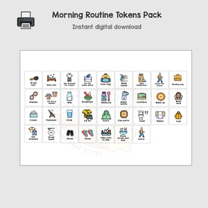 Kids Visual Timetable Printable, Routine Chart Digital Download, Now ...