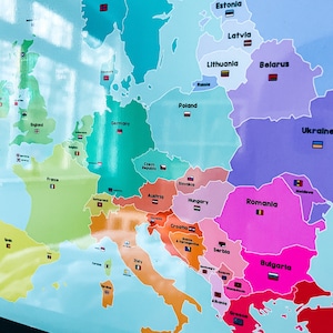 Printable Europe Map for Kids and Children, Teachers and Schools ...