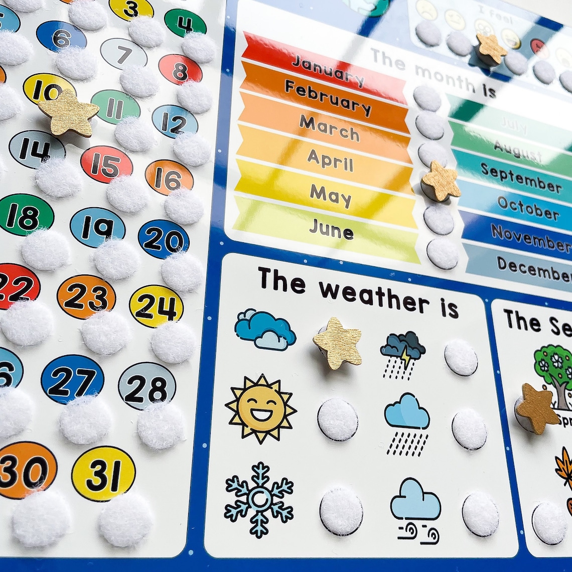 Childrens Calendar Kids Calendar Personalised Space Reward - Etsy