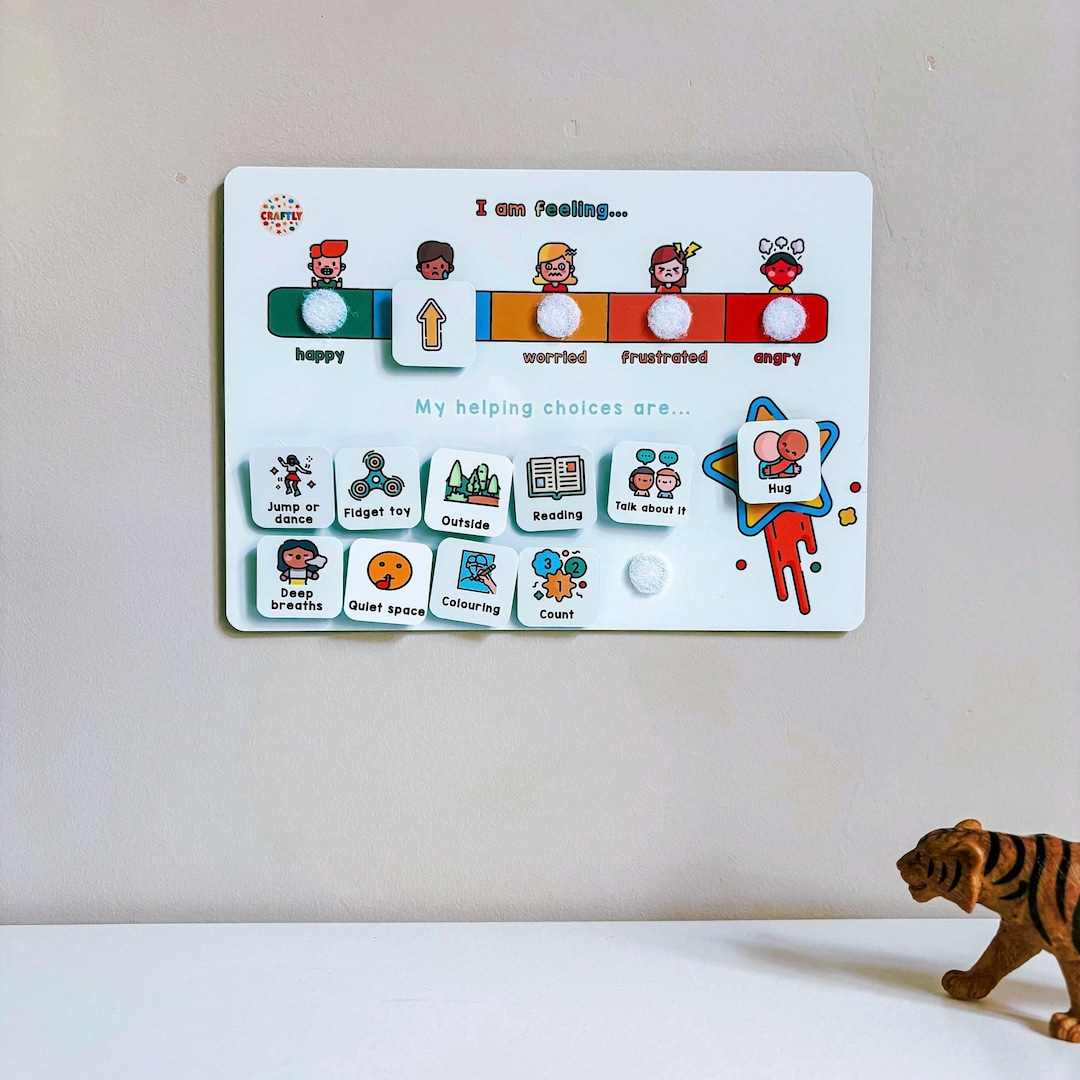 Kids Emotions Scale, Coping Choices for Nursery, Childrens Emotional ...