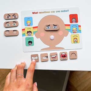 Emotions Making Face for Toddlers and Kids, Recognising Facial ...