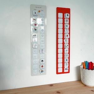 Kids Routine Visual Timetable, Now and Next Board, Morning Tasks for ...