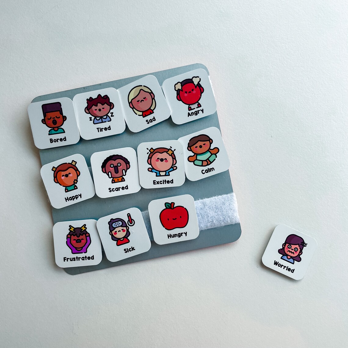 Childrens Emotions and Feelings Communication Board for Travelling, on ...