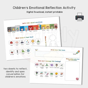 Emotional Regulation for Kids, Mindfulness Activity, 5 Point Scale ...