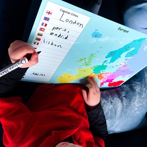 Printable Europe Map for Kids and Children, Teachers and Schools ...