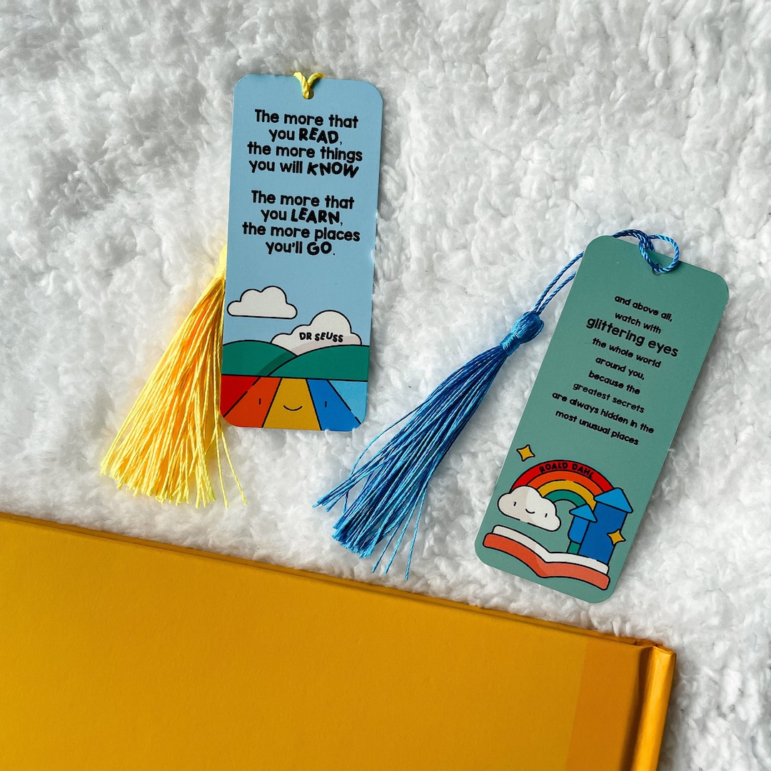 Children's Personalised Bookmarks, Roald Dahl Quotes, Dr Seuss Kids ...