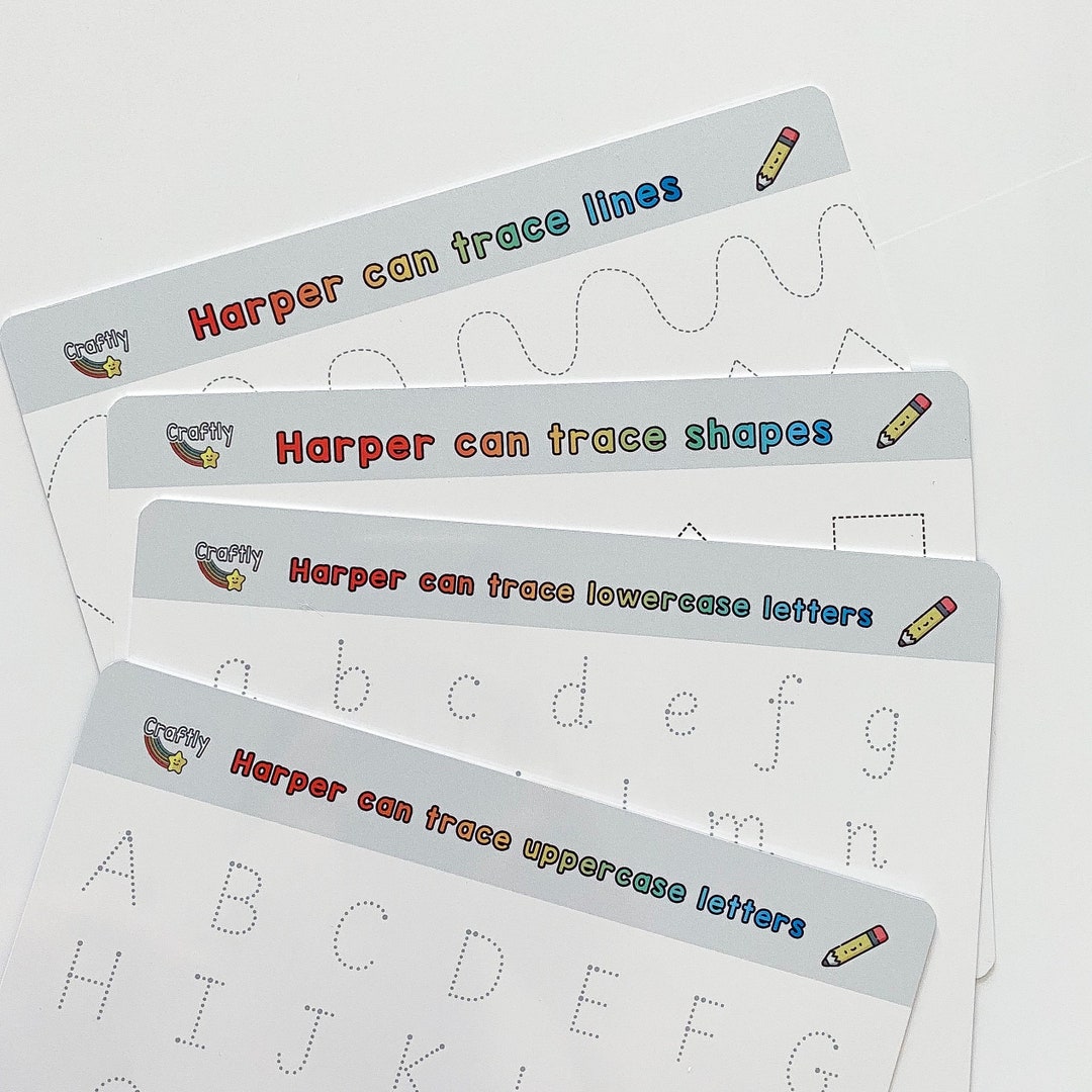 Pen Control Practice Kids, Childrens Letter Writing Guides, Mark Making ...