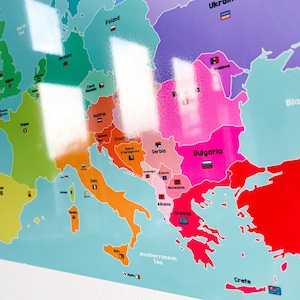 Printable Europe Map for Kids and Children, Teachers and Schools ...