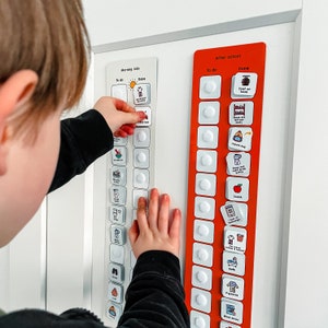 Kids Routine Visual Timetable, Now and Next Board, Morning Tasks for ...