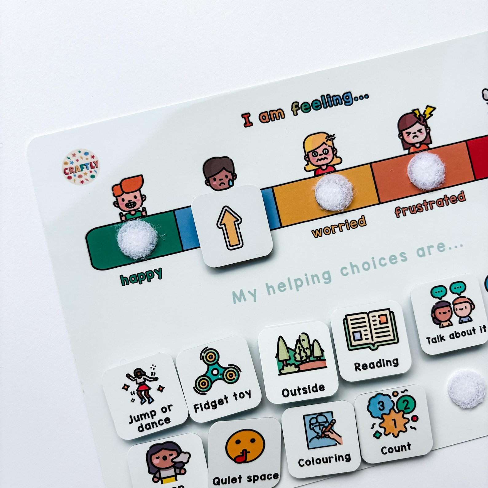 Kids Emotions Scale, Coping Choices for Nursery, Childrens Emotional ...