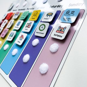 Childrens Weekly Planner, Visual Timetable for Kids, Daily Routine ...