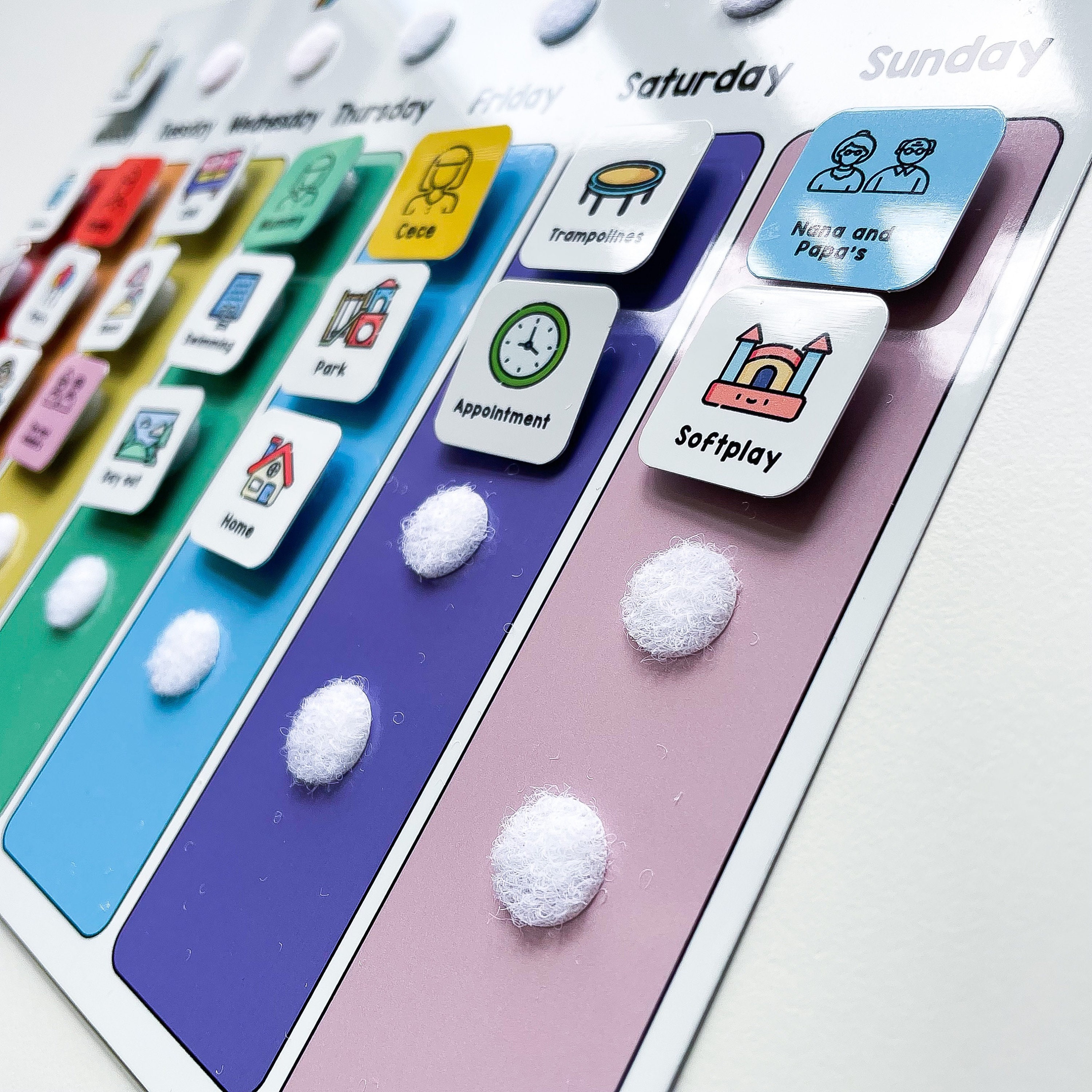 Childrens Weekly Planner Visual Timetable for Kids Daily - Etsy UK