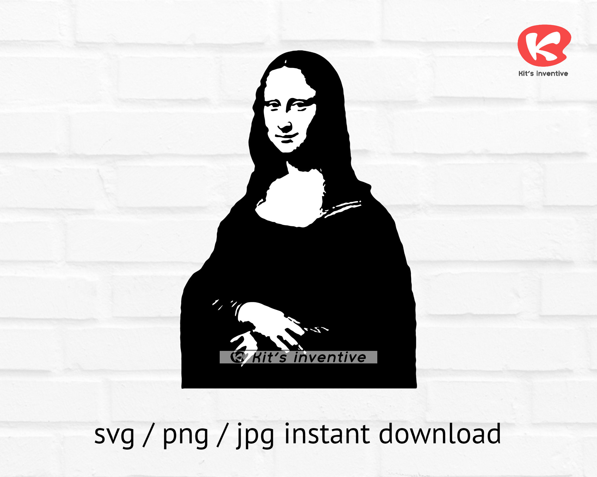 Mona Lisa Svg