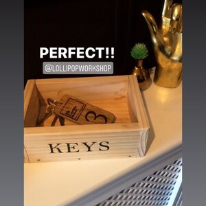 Key Storage Box Handmade Storage Box Rustic Reclaimed Wood - Etsy UK