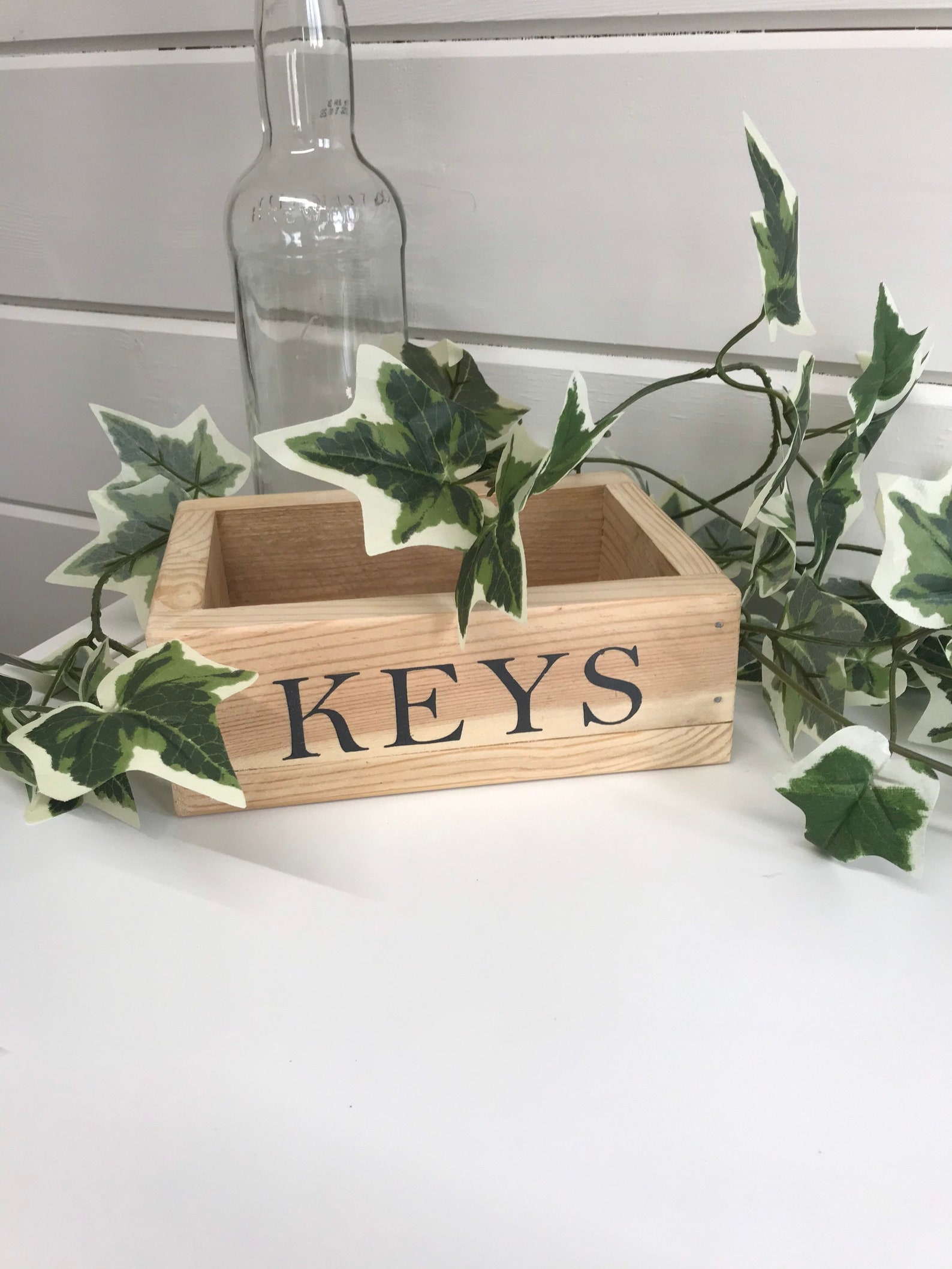 Key Storage Box Handmade Storage Box Rustic Reclaimed Wood - Etsy UK