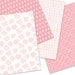 Pink Boho Digital Paper Seamless Patterns Boho Hand Drawn Scrapbook ...
