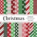 Christmas Digital Paper, Snowman Digital Scrapbook Paper, Snowflake ...