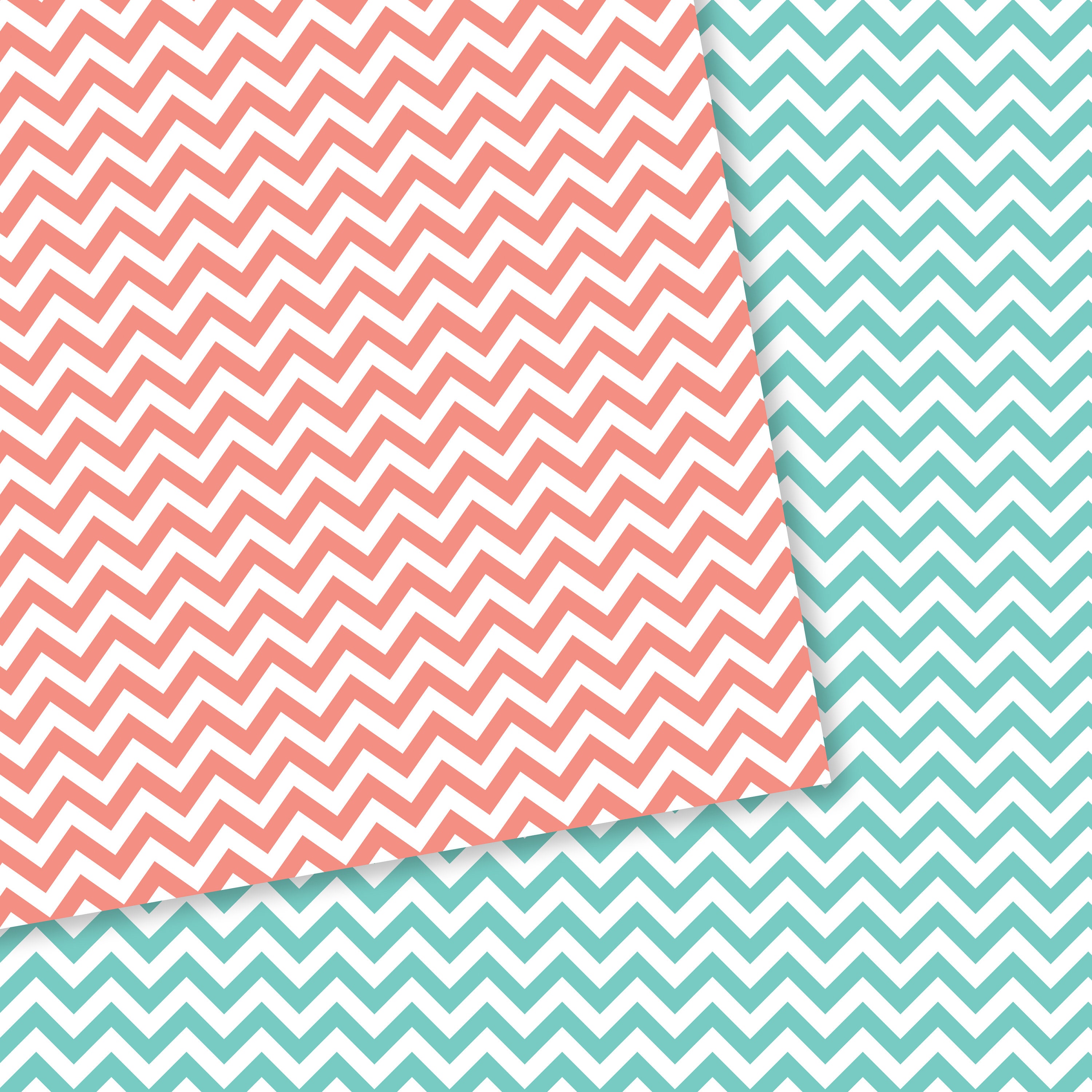 Chevron Digital Paper Digital Scrapbooking Paper Digital | Etsy