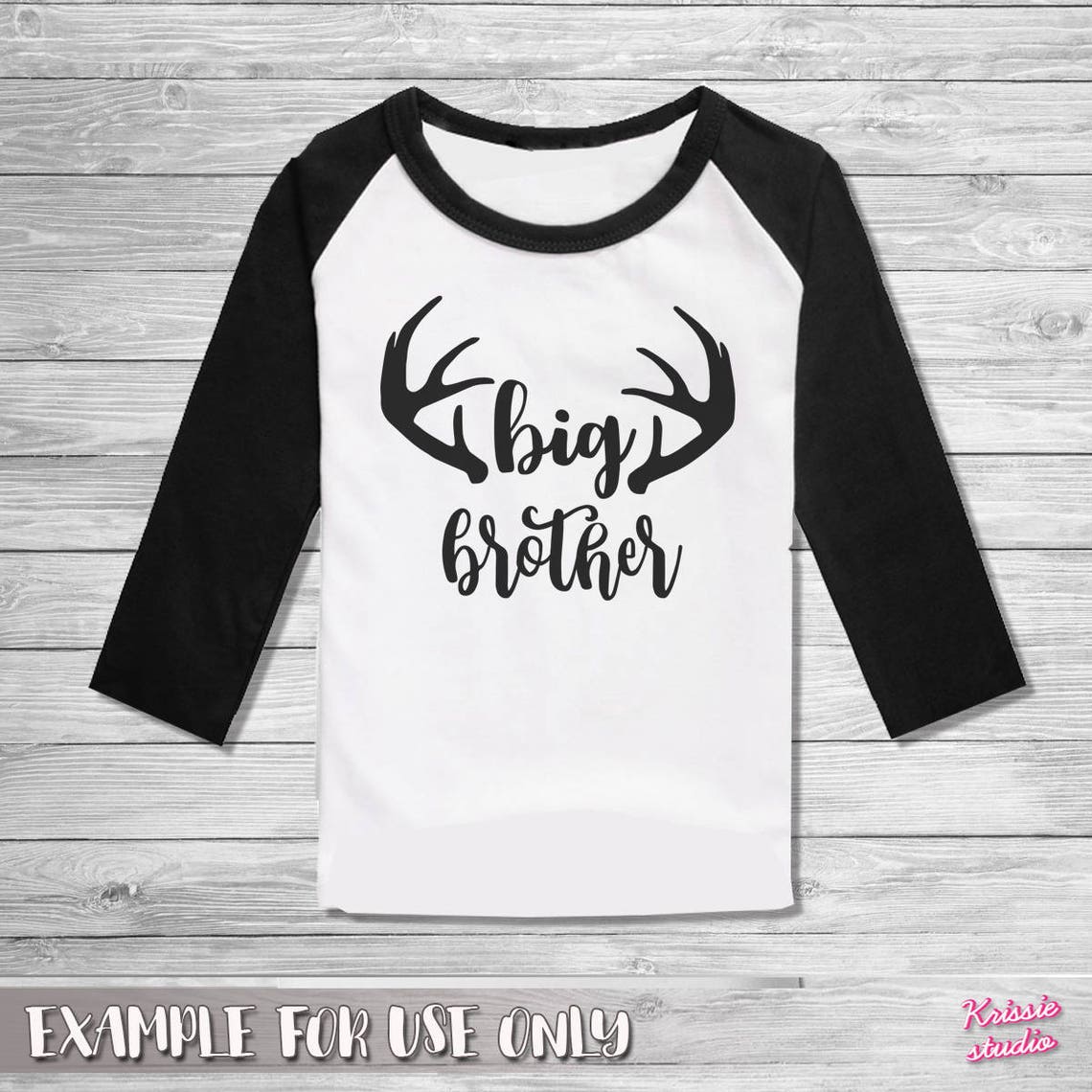 BIG Brother Deer Antlers Svg ,png,jpg ,DXF Cutting File Cricut ...
