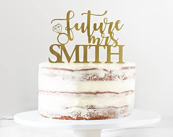 Gold Cake Topper - Etsy