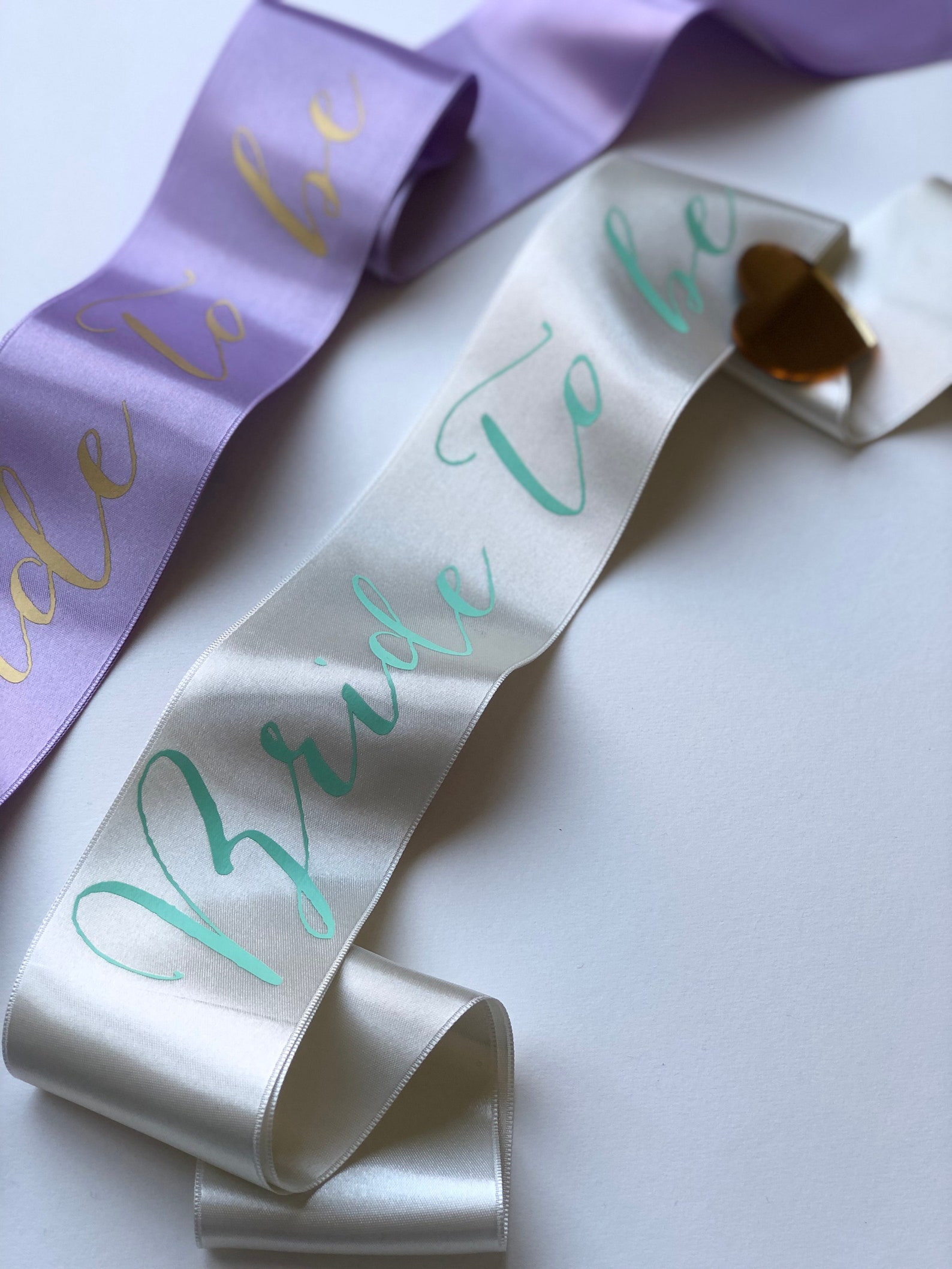 Personalised Bachelorette Sash Bride to Be Sash Mint Hen - Etsy