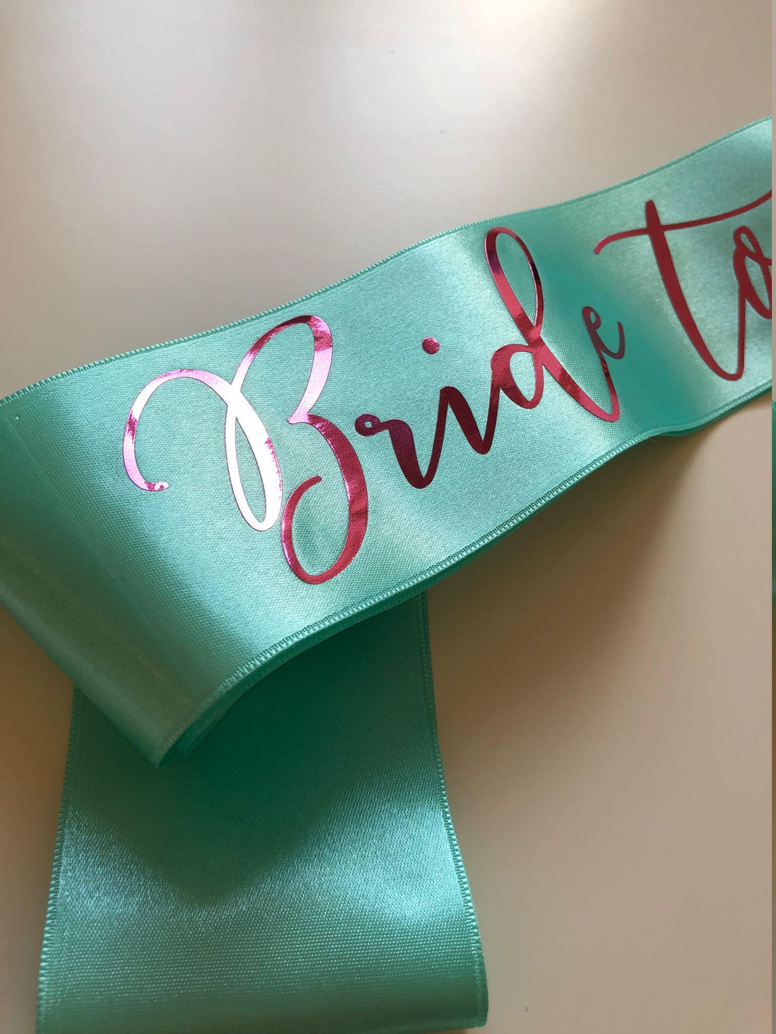Bride to Be Sash Bachelorette Sash Tropical Bachelorette | Etsy