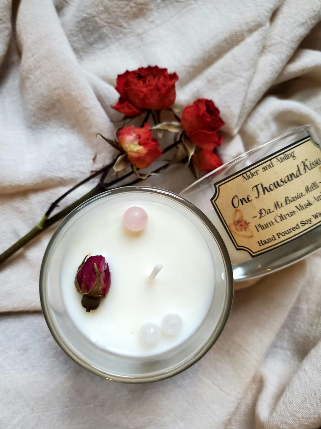 One Thousand Kisses ~Da Mi Basia Mille Soy Wax Candle | Outlander ...