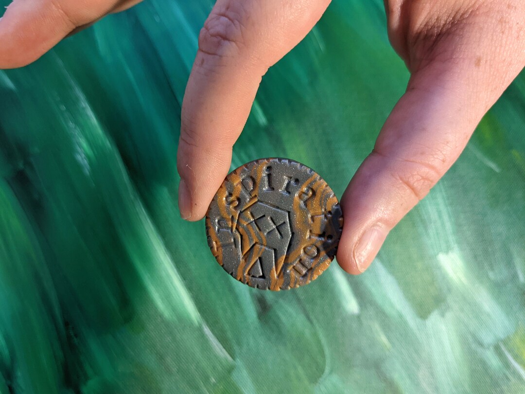 Inspiration Coin - Horror Dimension Theme for Ttrpgs - Etsy