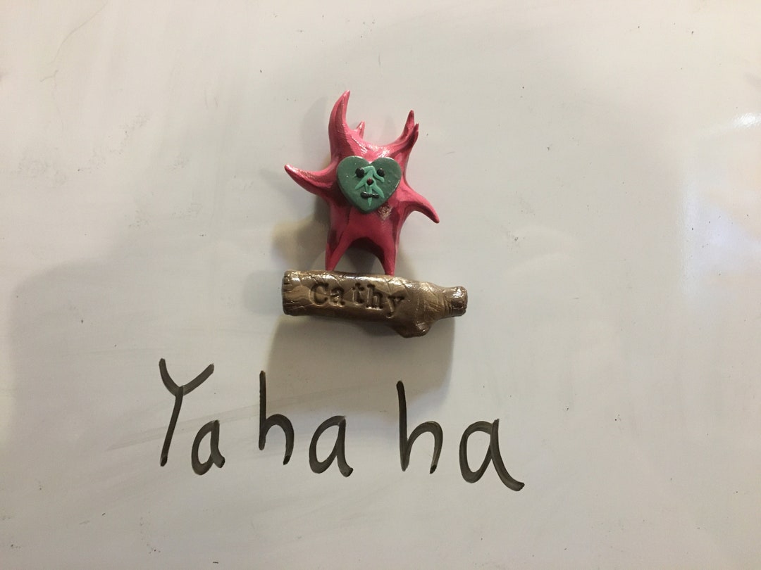 Korok Inspired Magnet on Stick With Name Engraved - Etsy