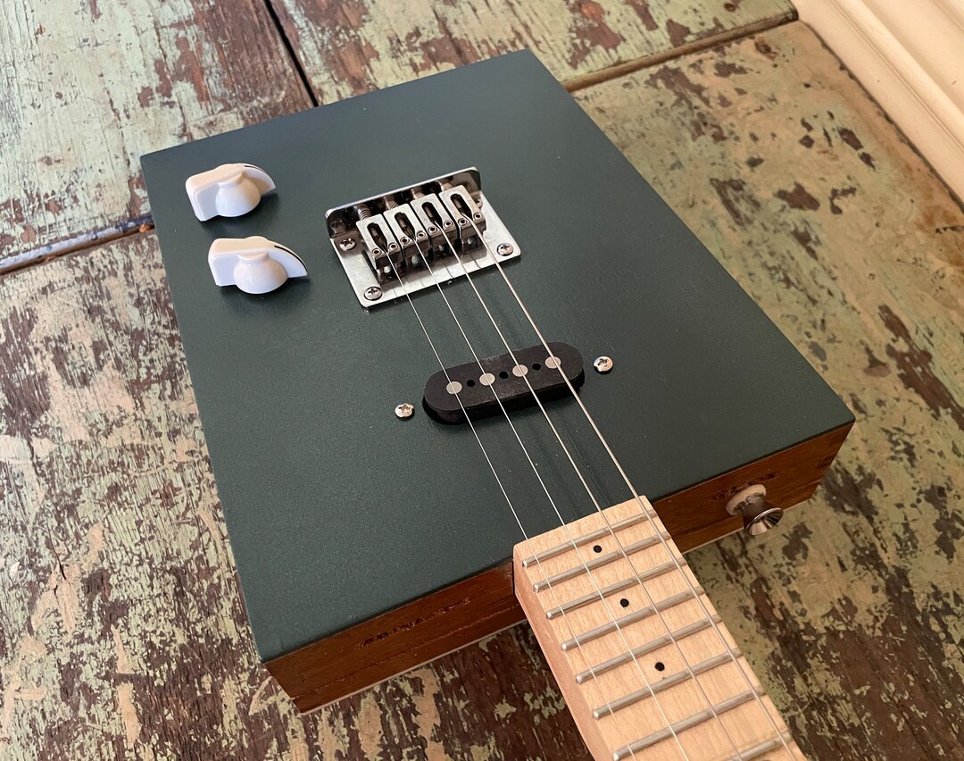 Taconic #221 4 String Electric Cigar Box Mandolin - Padron Damaso - Etsy