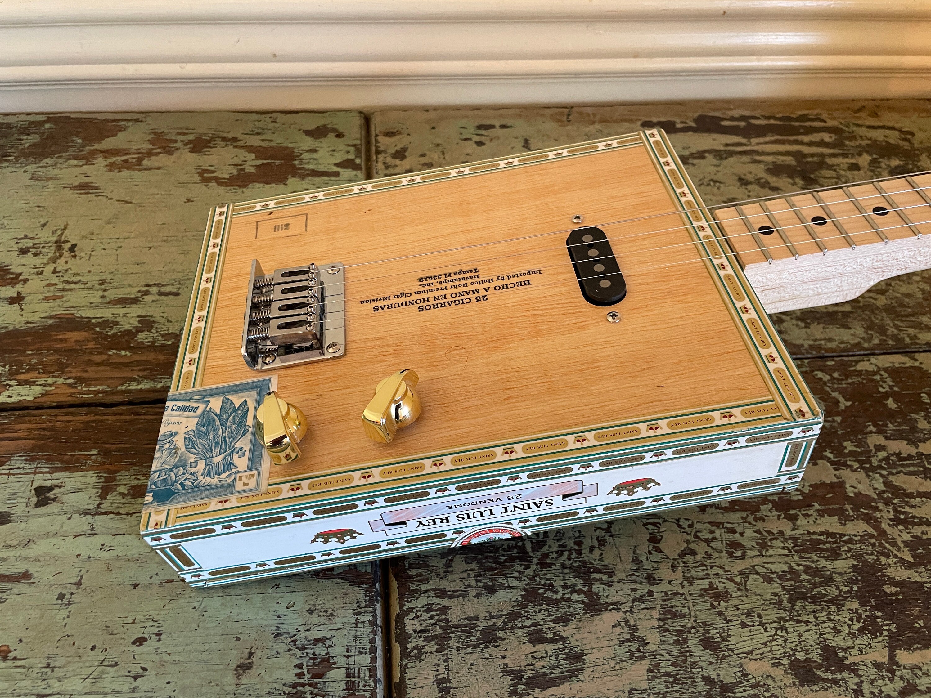 Taconic 213 4 String Electric Cigar Box Guitar Saint Louis - Etsy