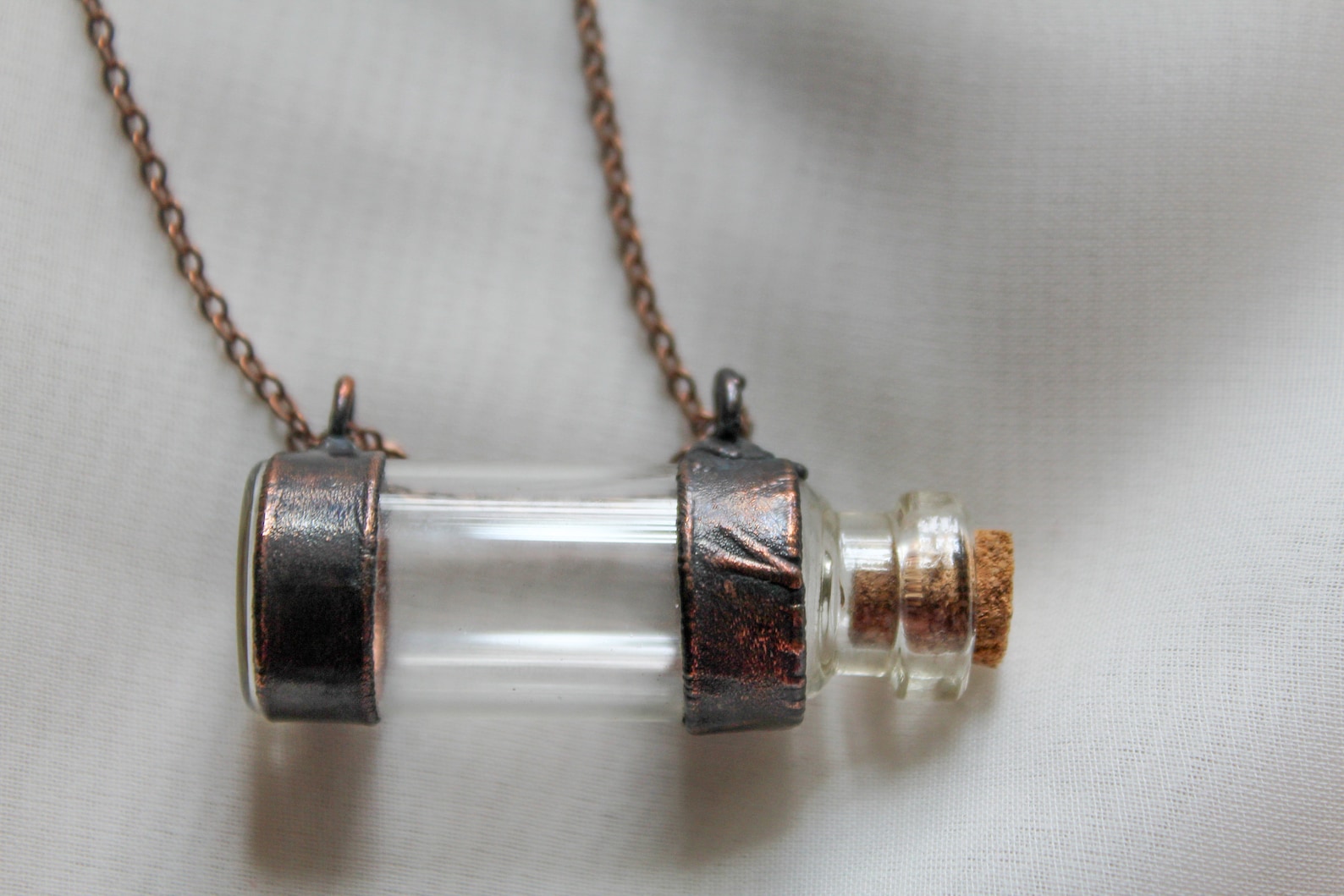 Glass Keeper Necklace I Bottle Necklace Vial Necklace - Etsy