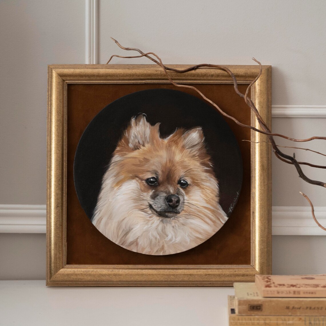 CLASSICAL DOG PORTRAIT a Traditional Portrait of Your - Etsy