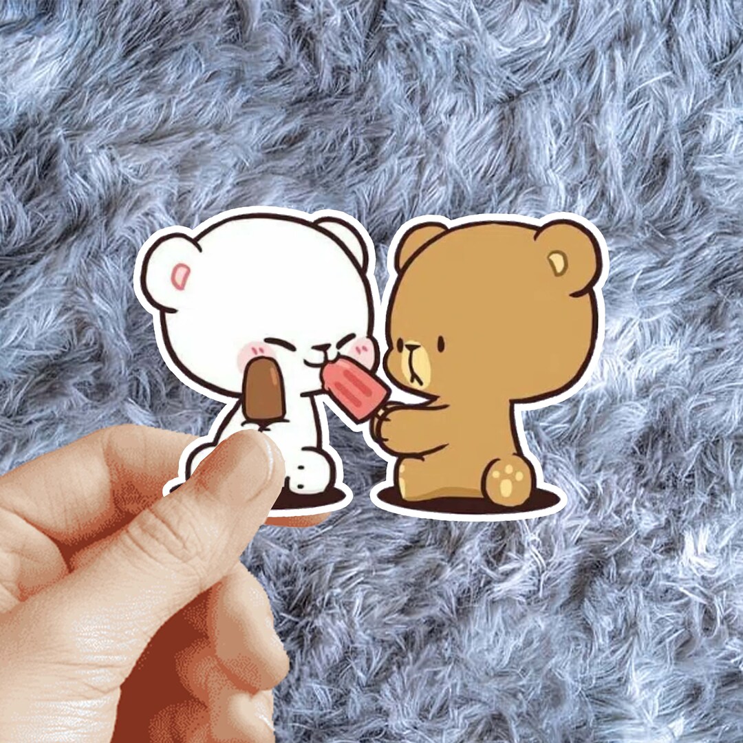 Panda Bear Hug Bubu Dudu Sticker Panda Bear Sticker Bubu - Etsy