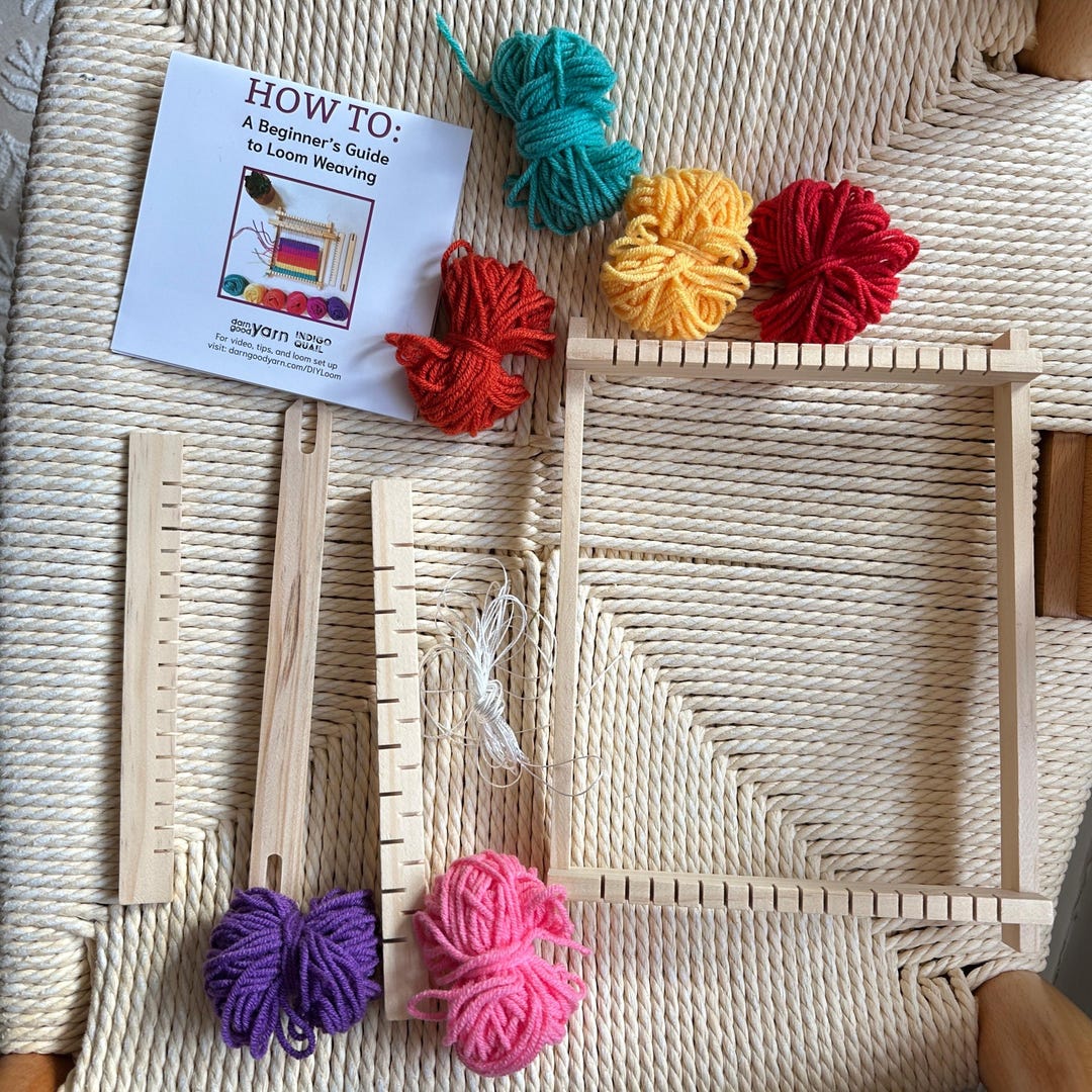 Weaving Joy DIY Kit: Beginner Weaving Kit - Etsy UK