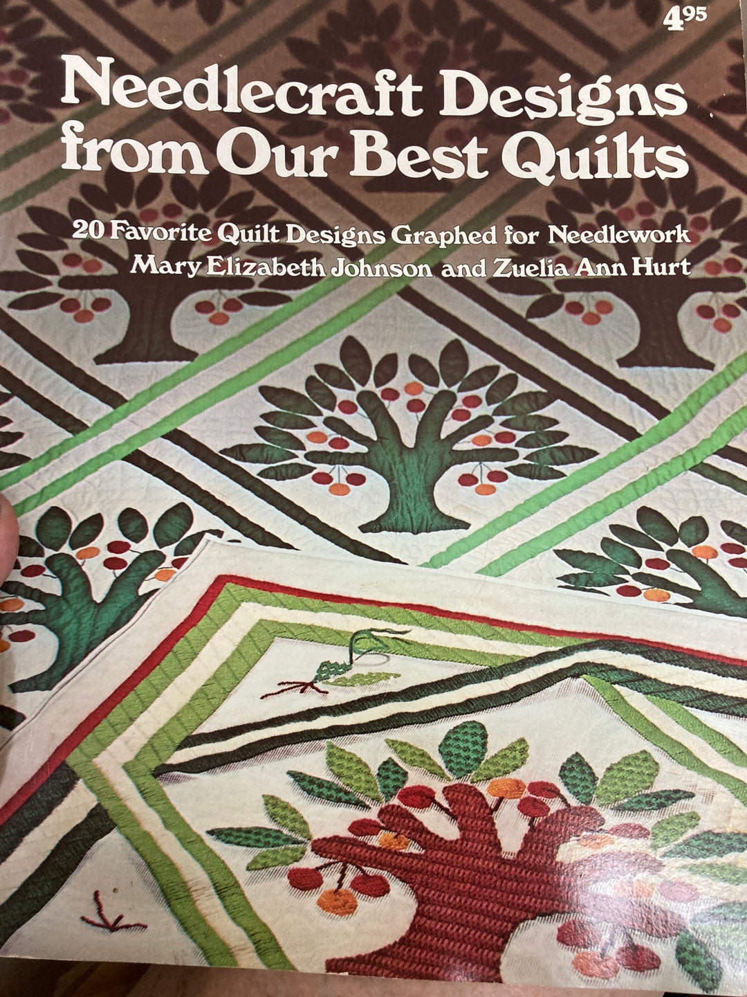 Needlecraft Designs From Our Best Quilts..mary Elizabeth Johnson ...