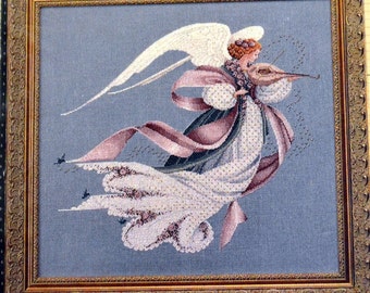 The First "angel of Light" Cross Stitch Pattern Lavender & Lace ...