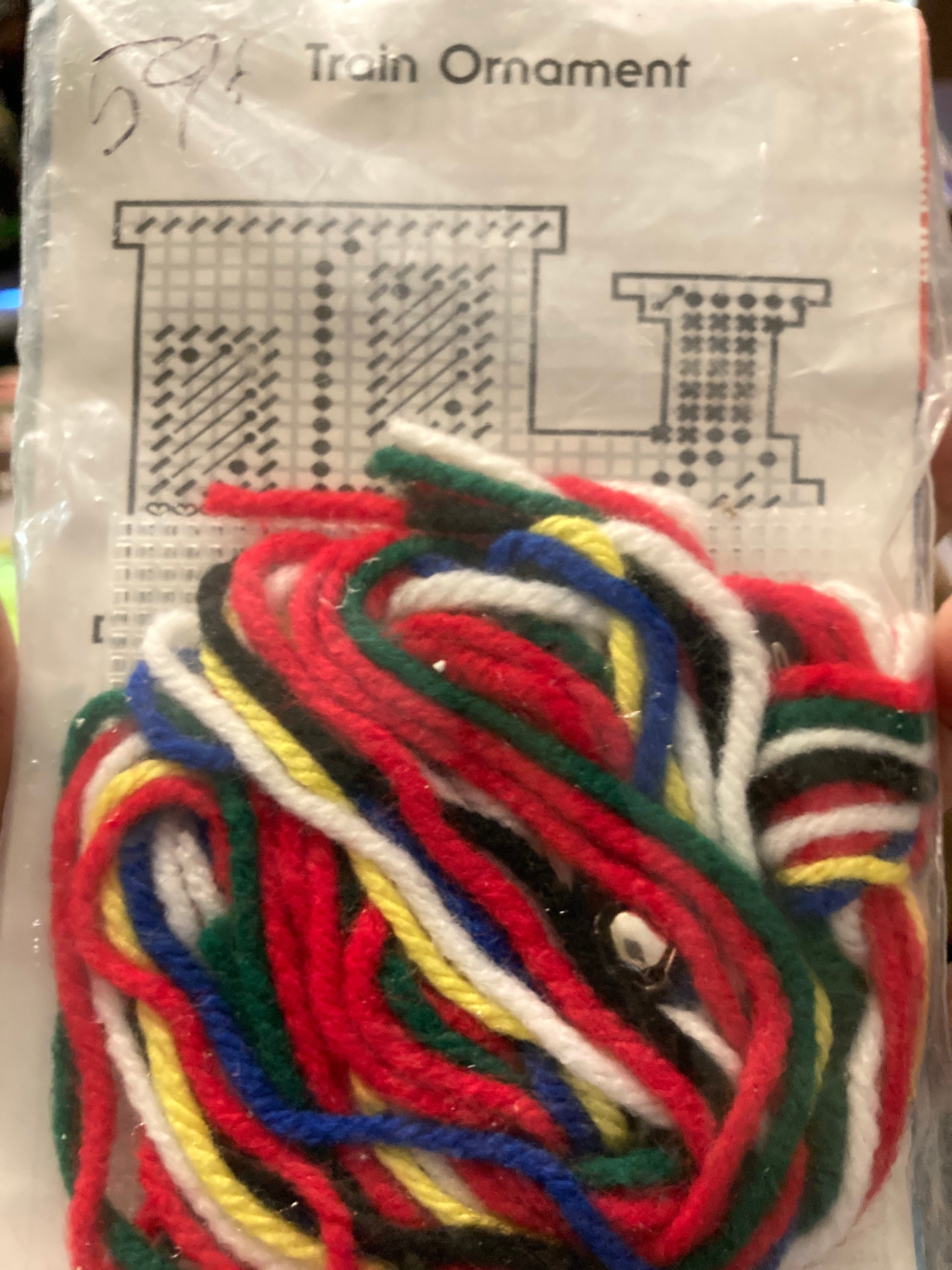 Jingles Plastic Canvas Kit train Kit Number - Etsy