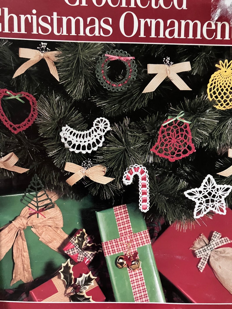Crocheted Christmas Ornaments 8 Designs by Anne Halliday....leisure ...
