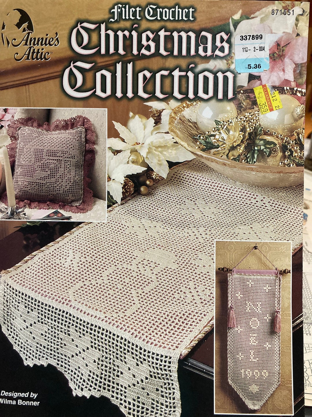 Annie's Attic filet Crochet Christmas Collection Designed by Wilma ...