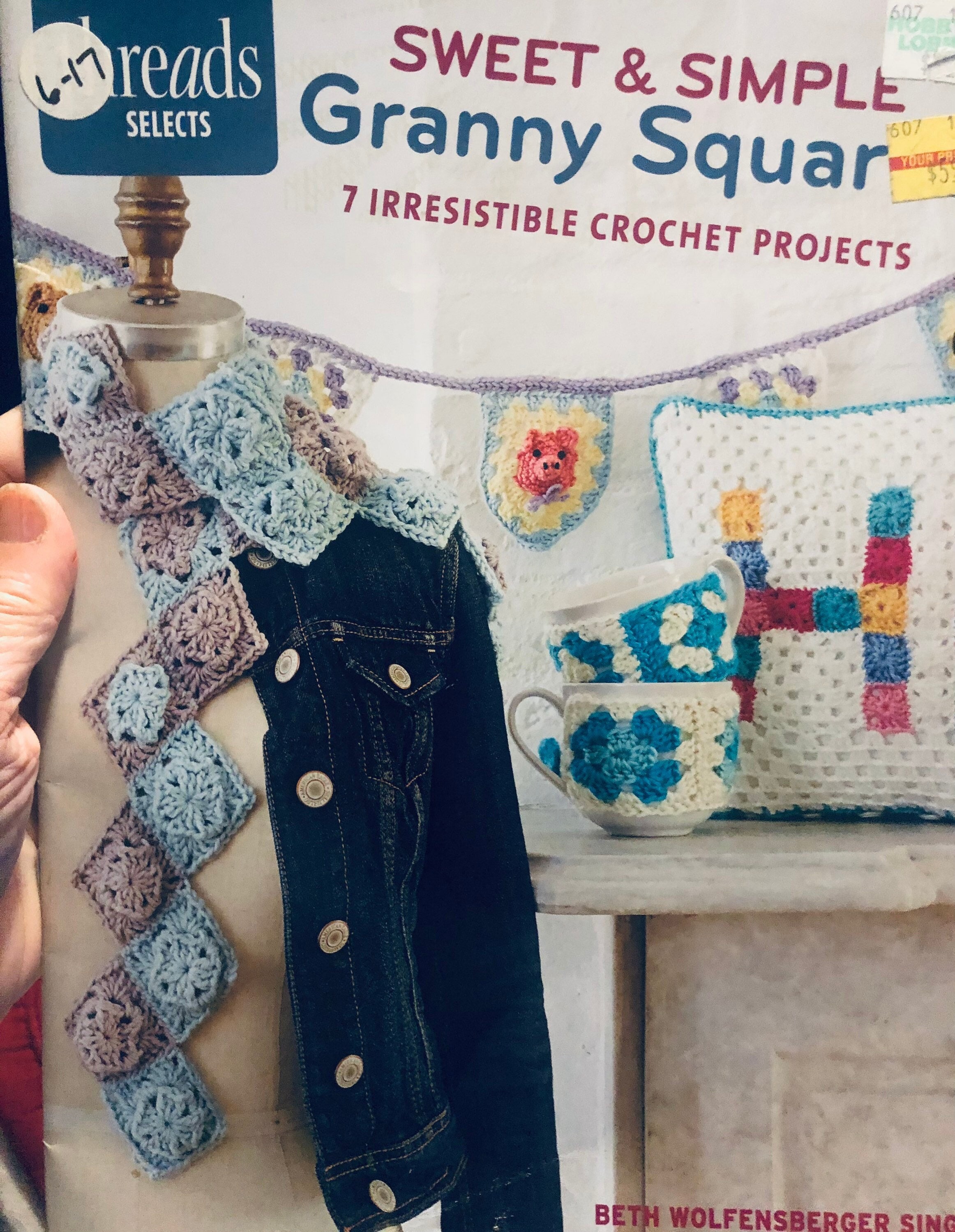 Threads Selects....sweet & Simple Granny Squares..7 Projects...beth ...