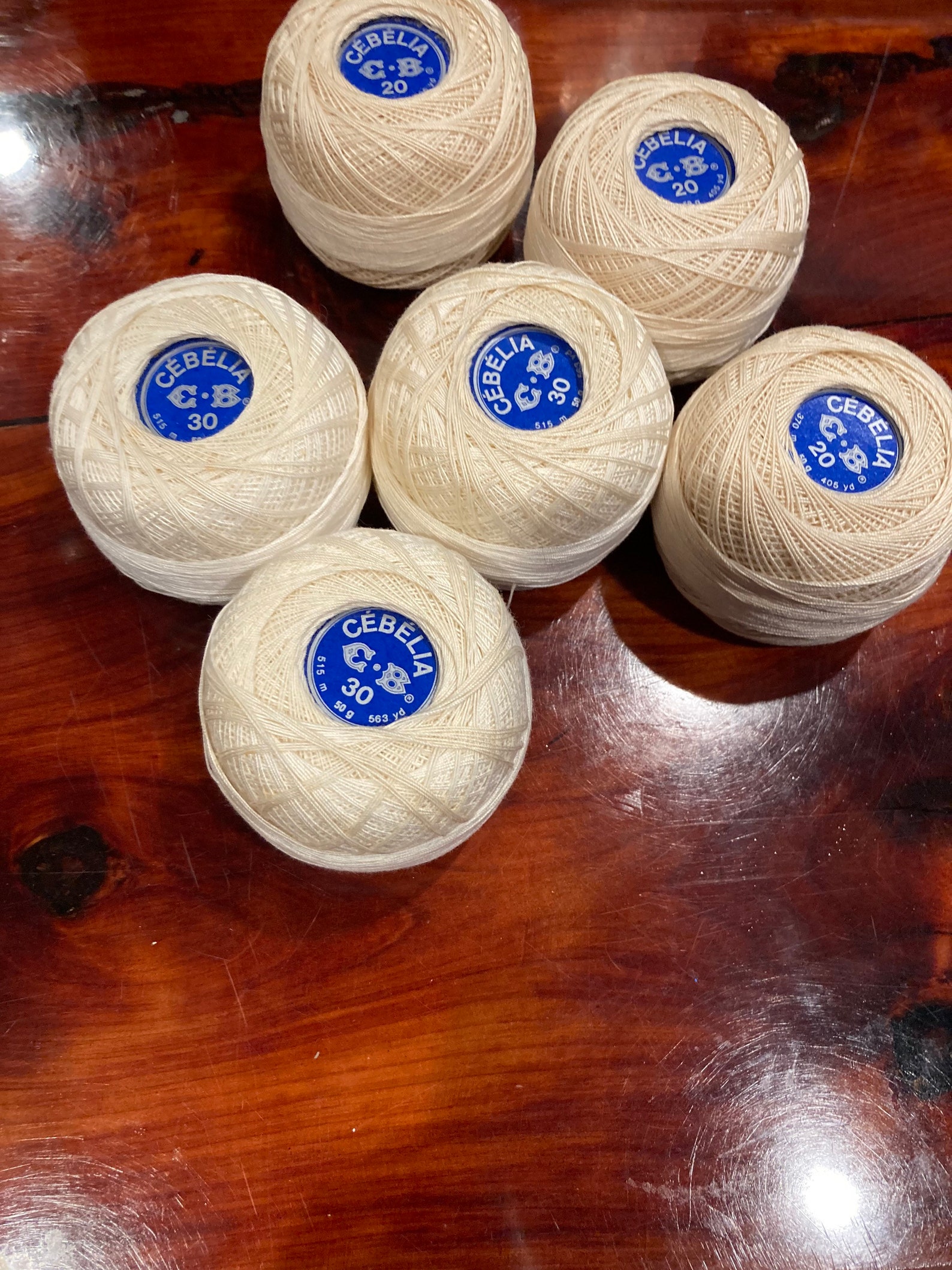 DMC Cebelia Crochet Thread....number 10, 20, or 30....choice of Color ...