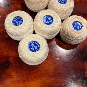DMC Cebelia Crochet Thread....number 10, 20, or 30....choice of Color ...