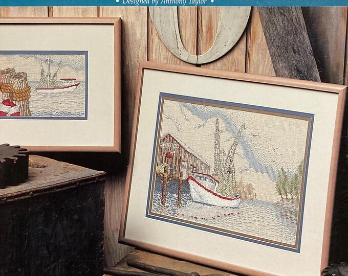 Catch of the Day Counted Cross Stitch Patterns by Great Big Graphs ...