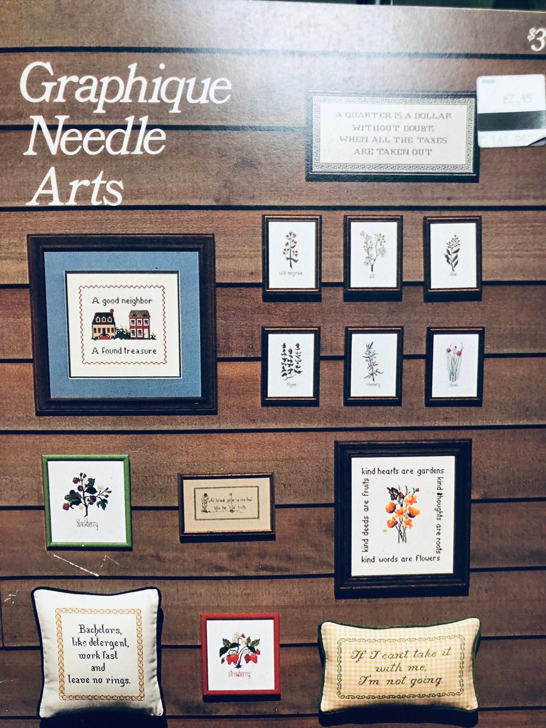 Good Neighbor and Kindness Charts Graphique Needle Arts Counted Count ...